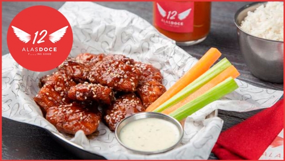 Alas 12 | ¡Combo para 4 o Más! 24 Alitas o Boneless con...