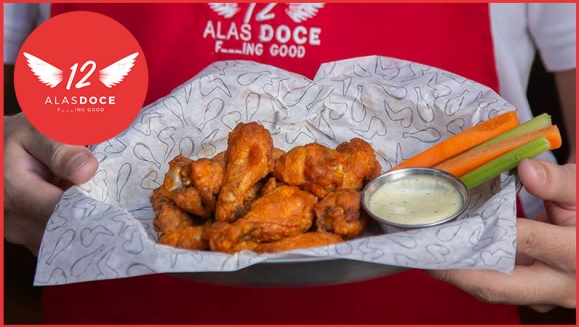 Alas 12 | ¡Combo para 4 o Más! 24 Alitas o Boneless con...